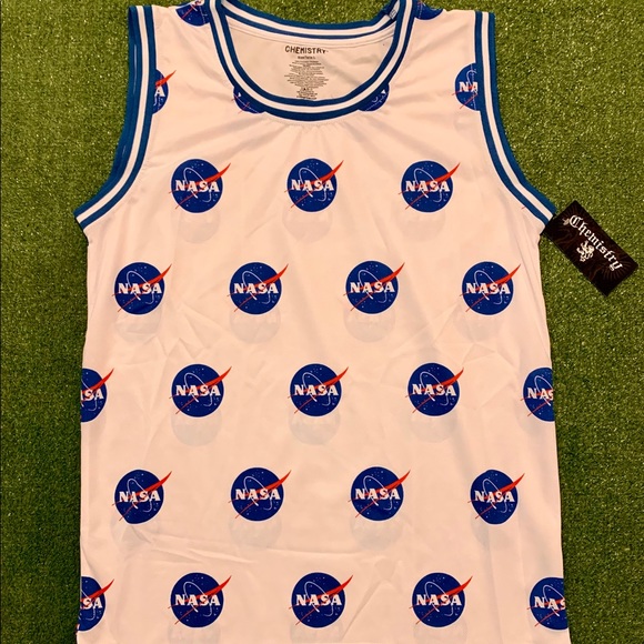 Chemistry | Shirts | New Nasa All Over Print Tank Top Jersey | Poshmark